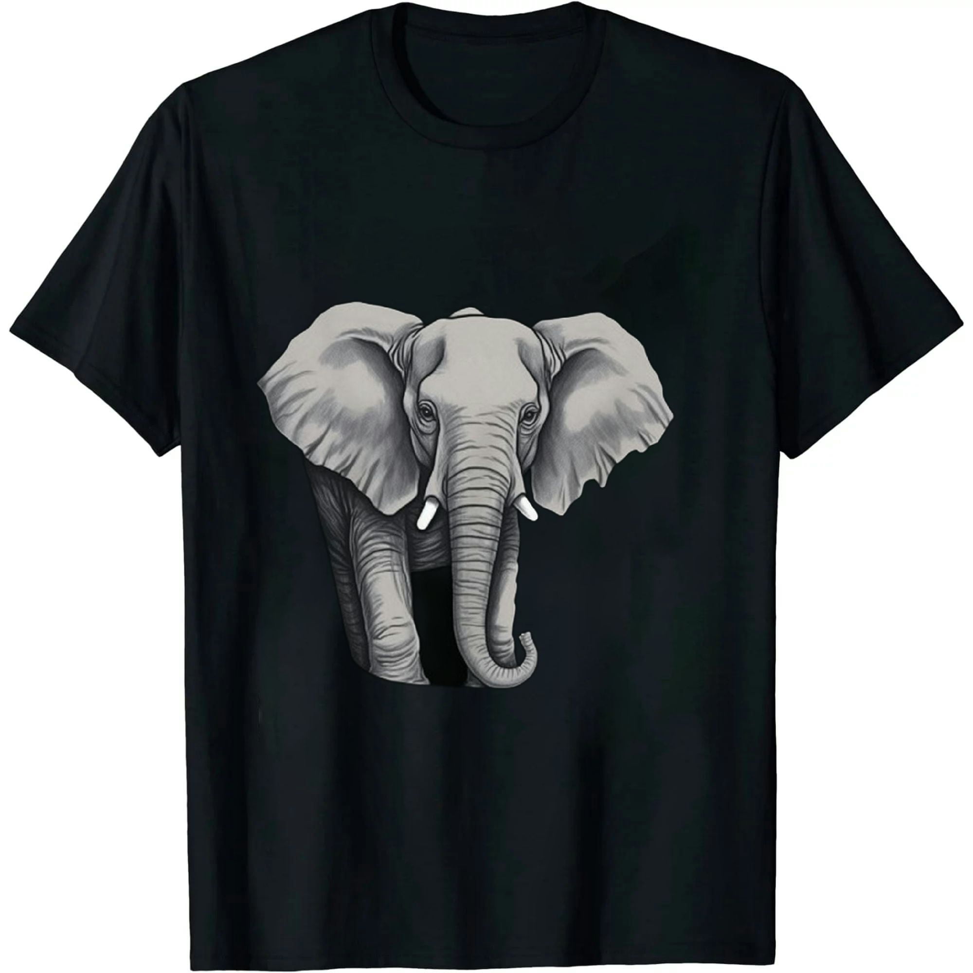 JEUXUS Elephant In A Pocket Funny Pocket Elephant T-Shirt - Walmart.com