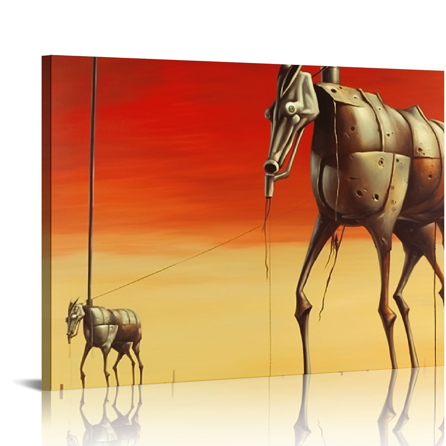 JEUXUS Elephants By Salvador Dali Poster Prints Wall Art Print Canvas ...