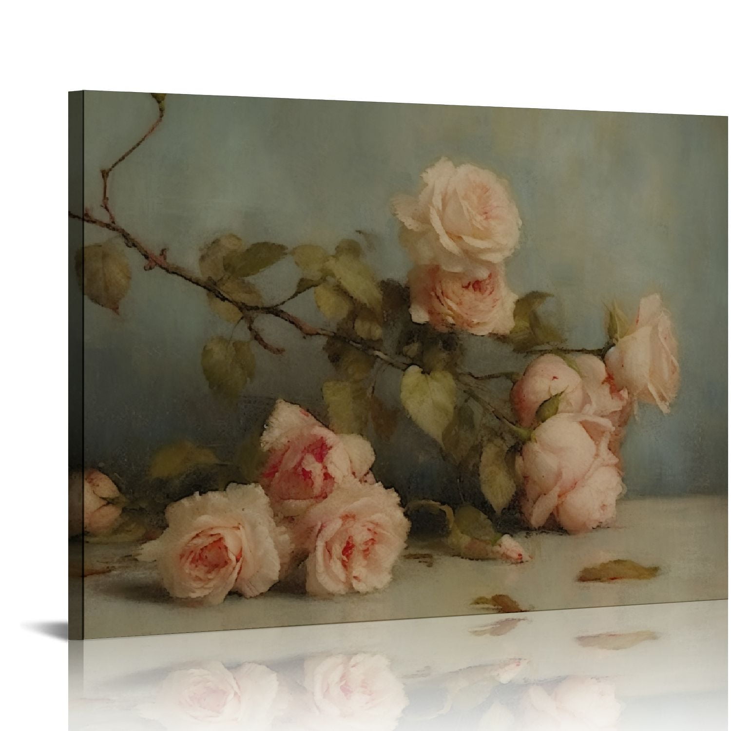 JEUXUS Farmhouse Still Life Picture Living Room - Art Print - Rustic ...