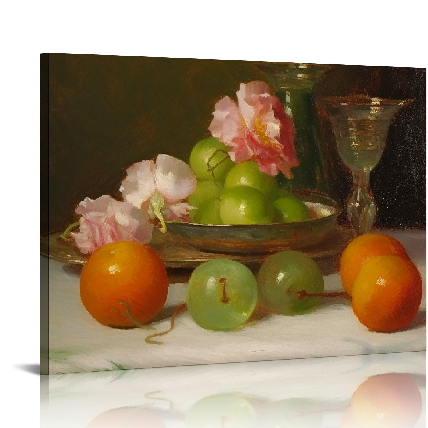 JEUXUS Farmhouse Still Life Picture Living Room - Rustic Vintage Decor ...