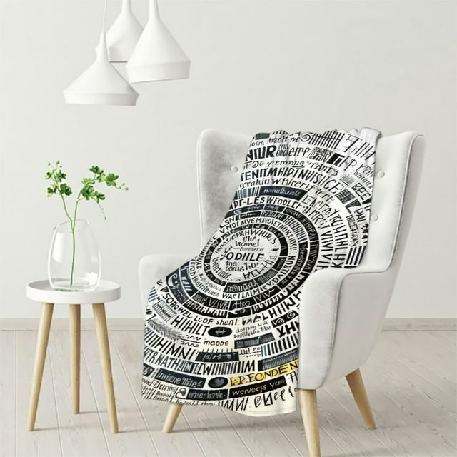 JEUXUS Friends Bubbles Throw Blanket - Measures 50 x 70 inches - Fade ...