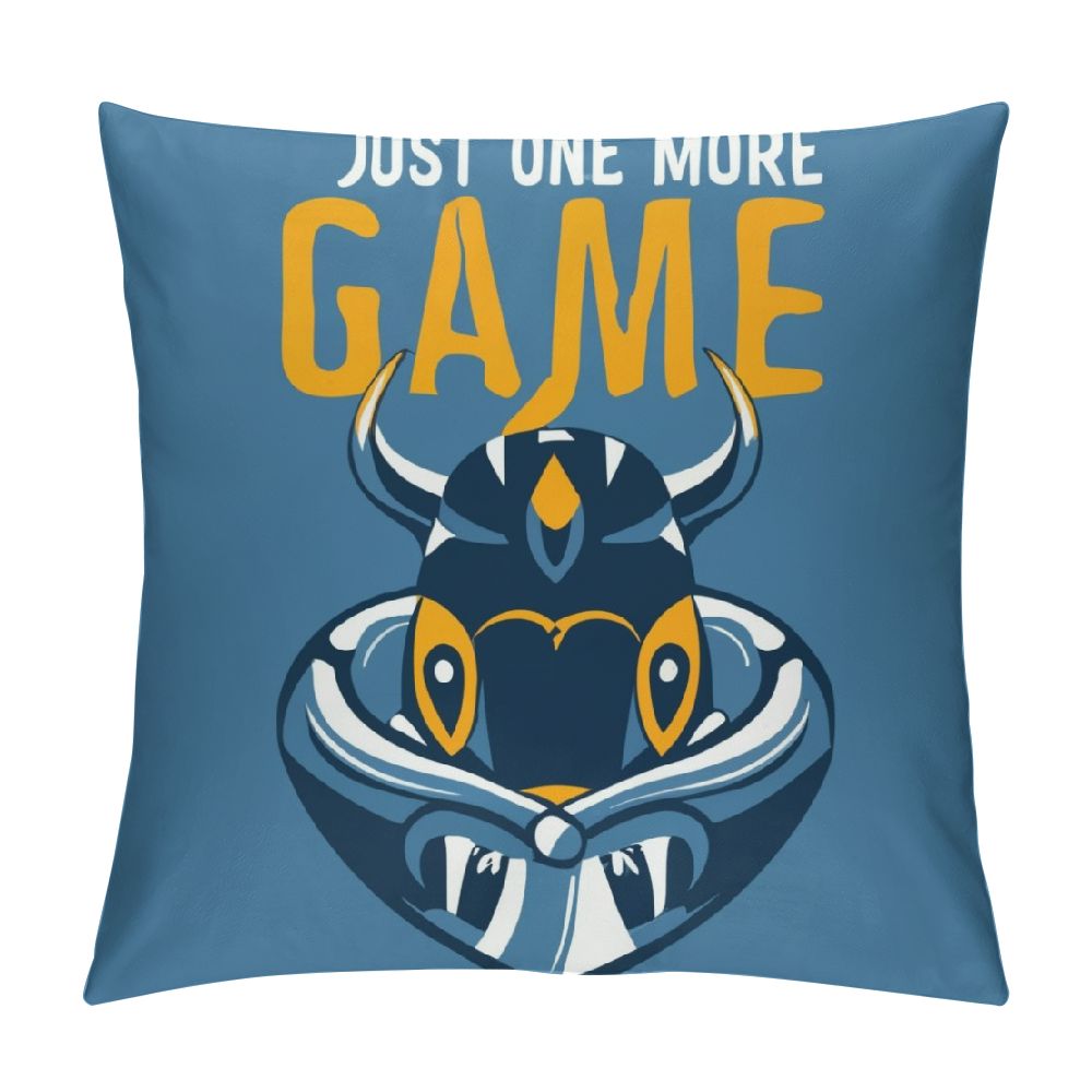 RUIYC Gamer Game Soft Throw Pillow Cover, Gamer Gifts, Cushion Cover ...