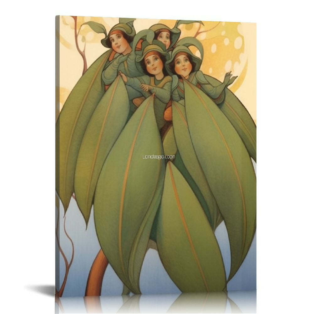 JEUXUS Gum-Nut Babies Poster Decorative Painting Canvas Wall Art Living ...