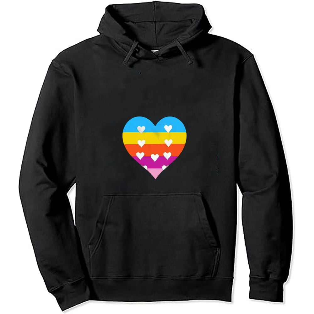 JEUXUS Heart Lgbt Flag happy pride month transgender mtf ftm gays ...