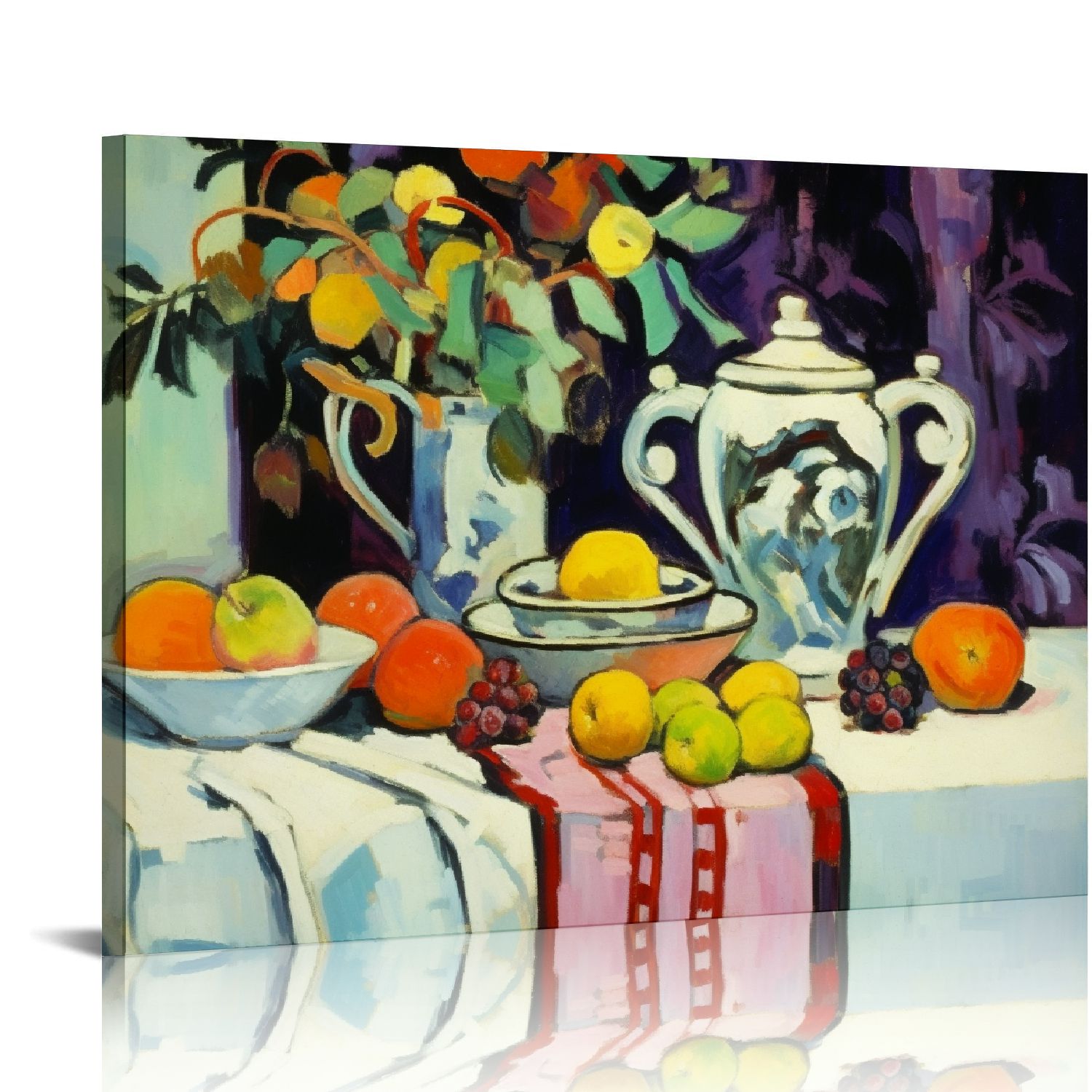 JEUXUS Henri Matisse Wall Art - Blue Still Life 1907 Canvas Art Print ...