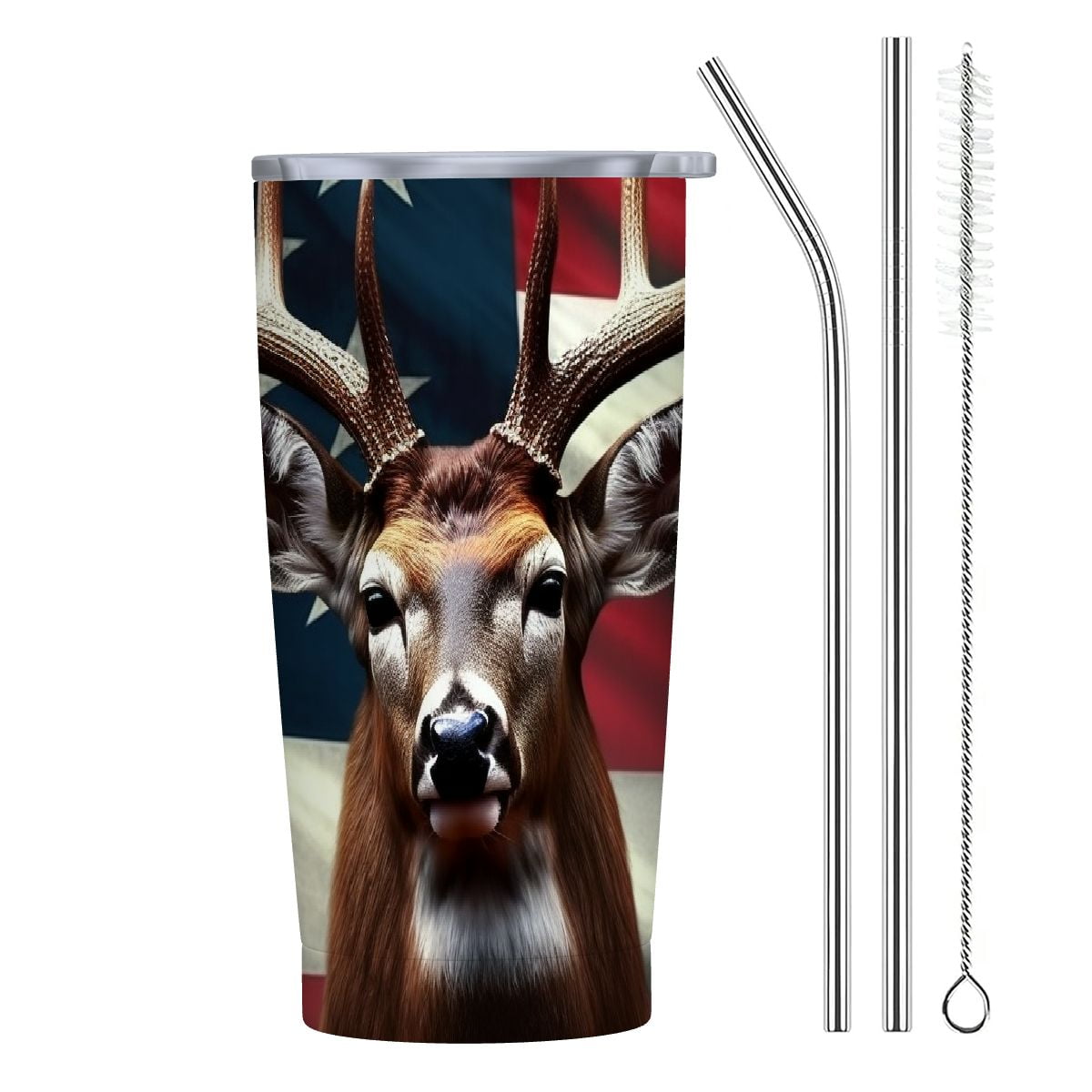 JEUXUS Hunting Tumbler Cup 20oz Deer Hunting Gifts for Men Hunters ...