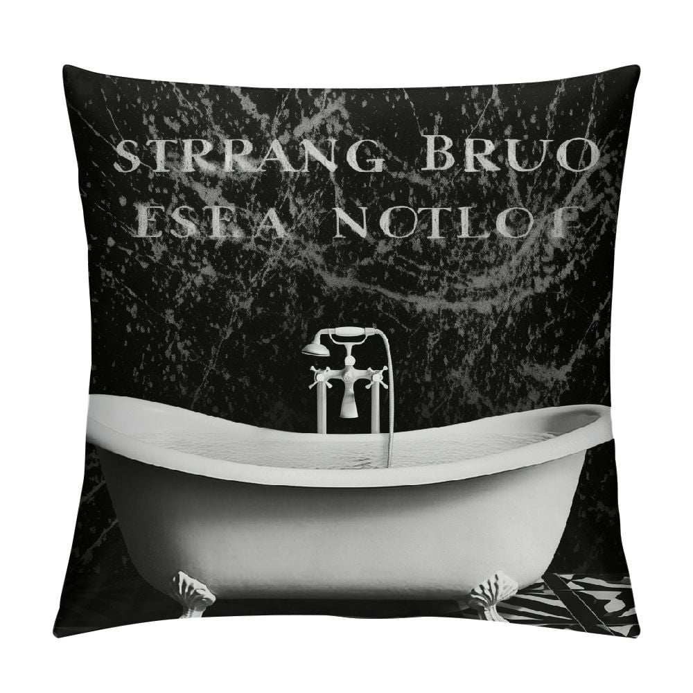 JEUXUS Inspirational Quotes Pillow Cases Cushion Covers Vintage Ruls ...