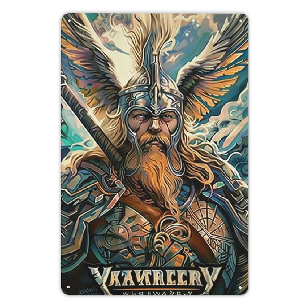 JEUXUS Iron Art Wall Hanging 8*12in Epic Fantasy Character Art 8x12in ...