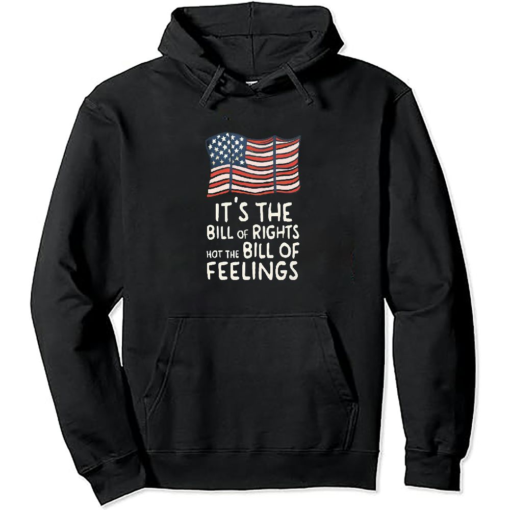 JEUXUS Its The Bill of Rights Not The Bill of Feelings USA Flag Shirt ...