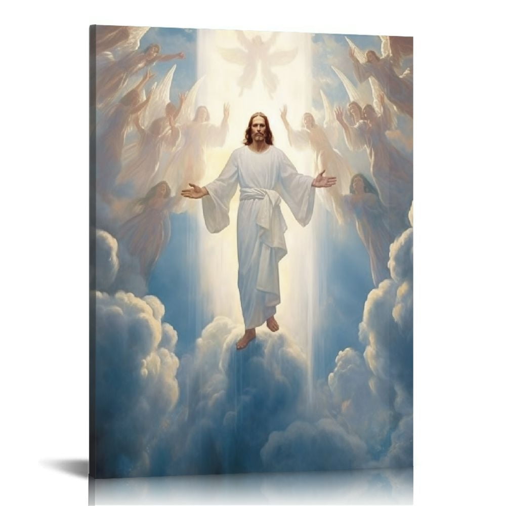 JEUXUS Jesus Wall Art Modern Religious Christian Picture Wall Decor ...