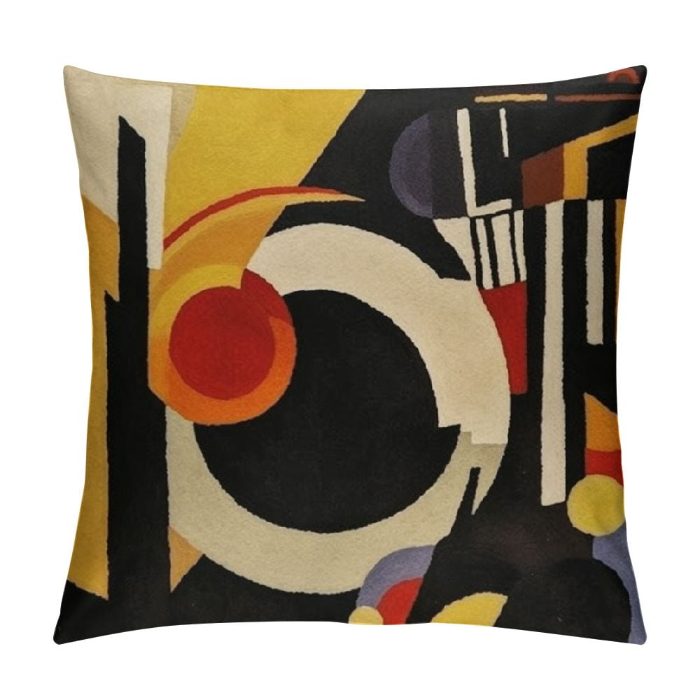 JEUXUS Kandinsky Modern Throw Pillow Cover - Kiev | Abstract Pillow ...