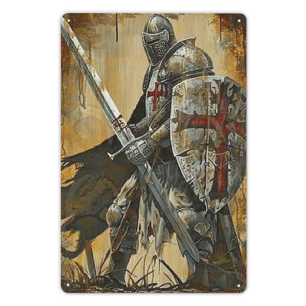 JEUXUS Knight Sword Shield Wall Hanging 8x12in - Walmart.com