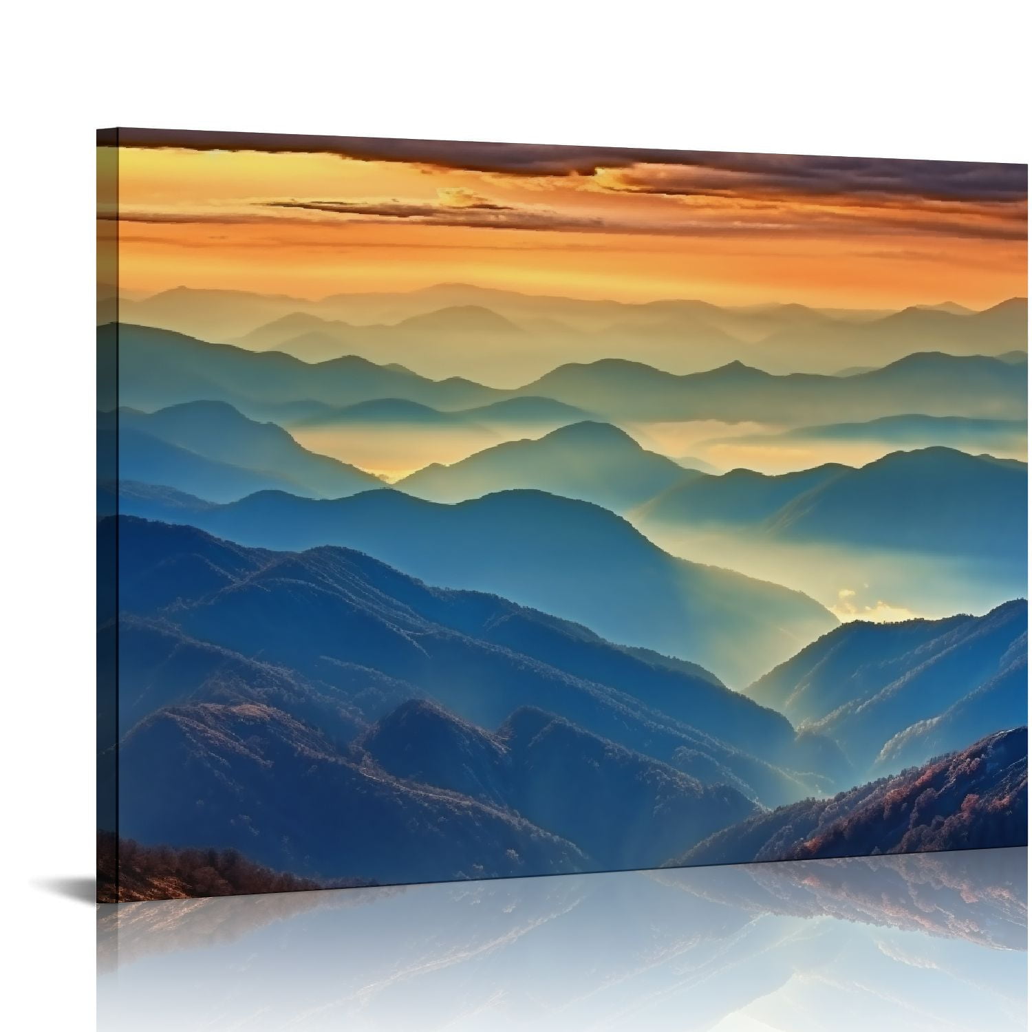 JEUXUS Landscape Canvas Wall Art - Small to Extra Large Artwork for ...