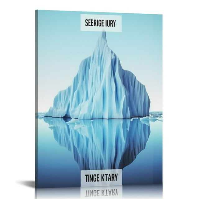 JEUXUS Mental Health Wall Art Therapy Office Decor Anxiety Poster ...