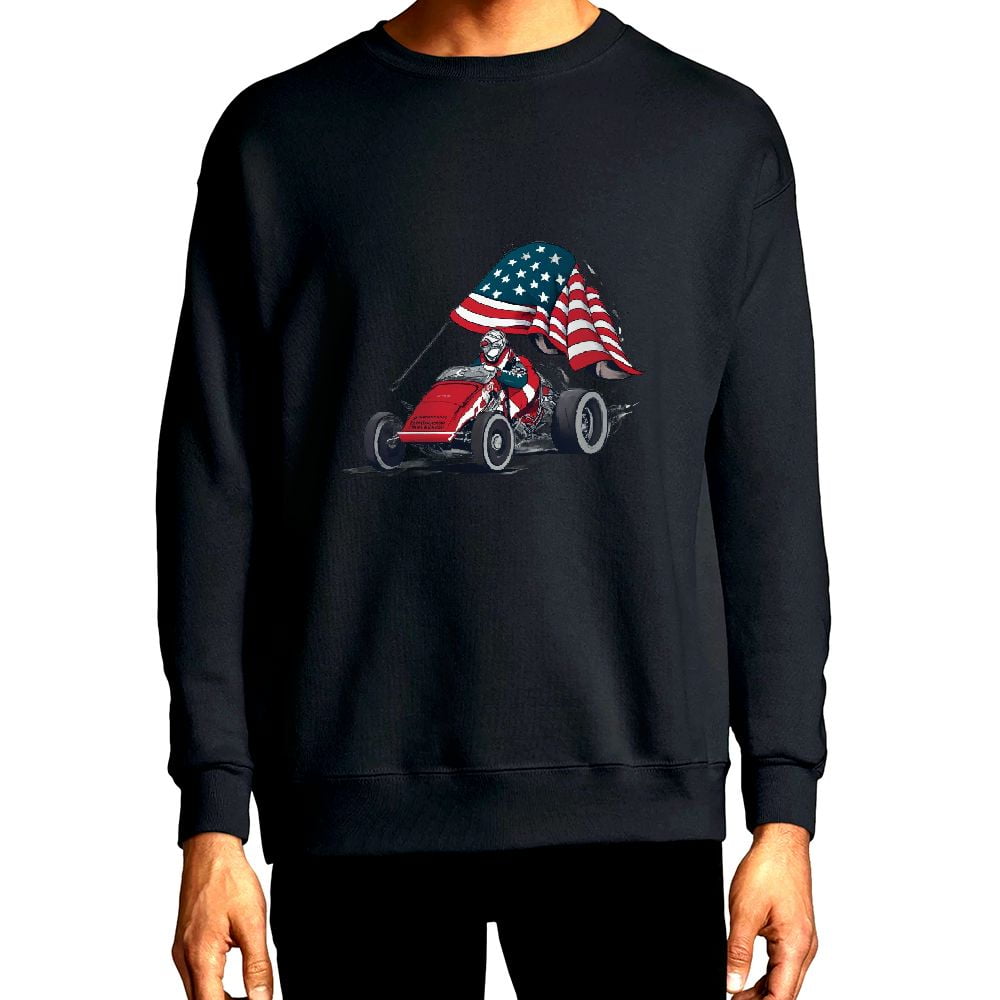 JEUXUS Modified & Sprint Cars - American Flag - Dirt Track Racing ...