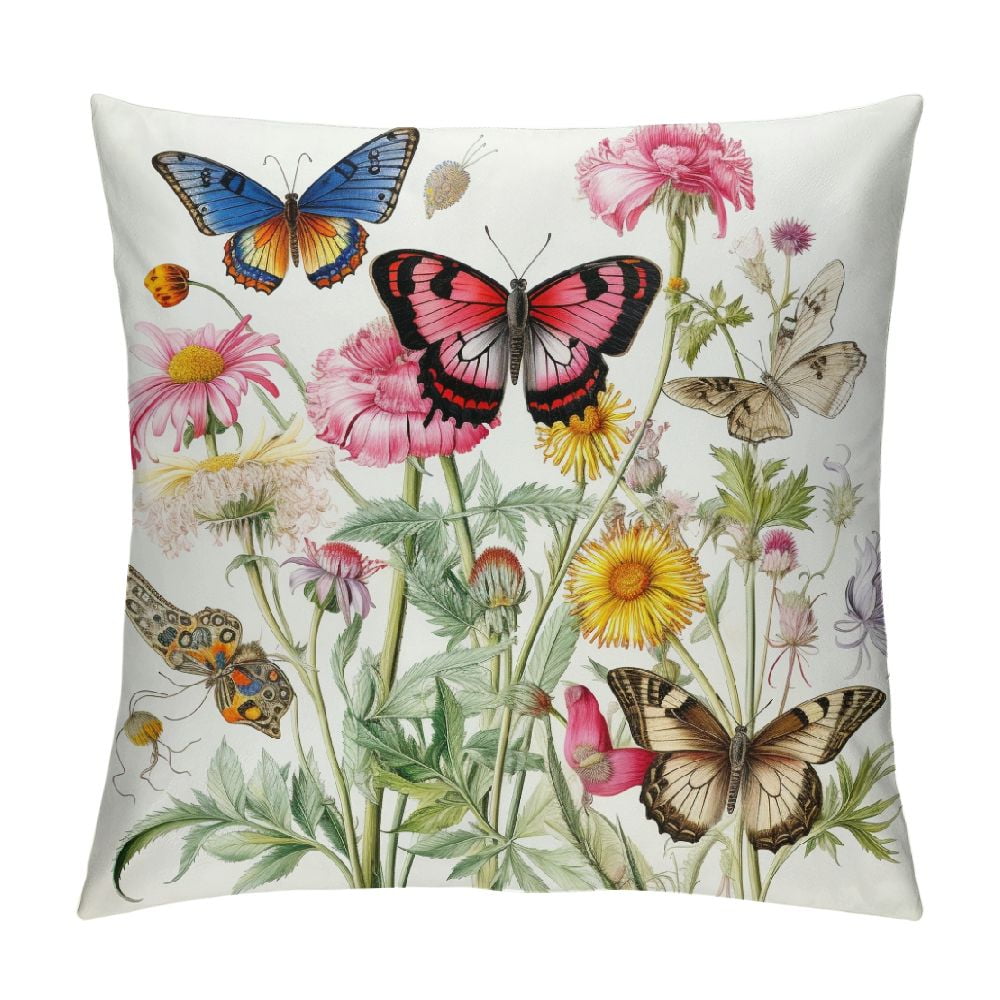 Jeuxus Mushroom Pillow Cover Fairycore Room Decor Dark Academia Room