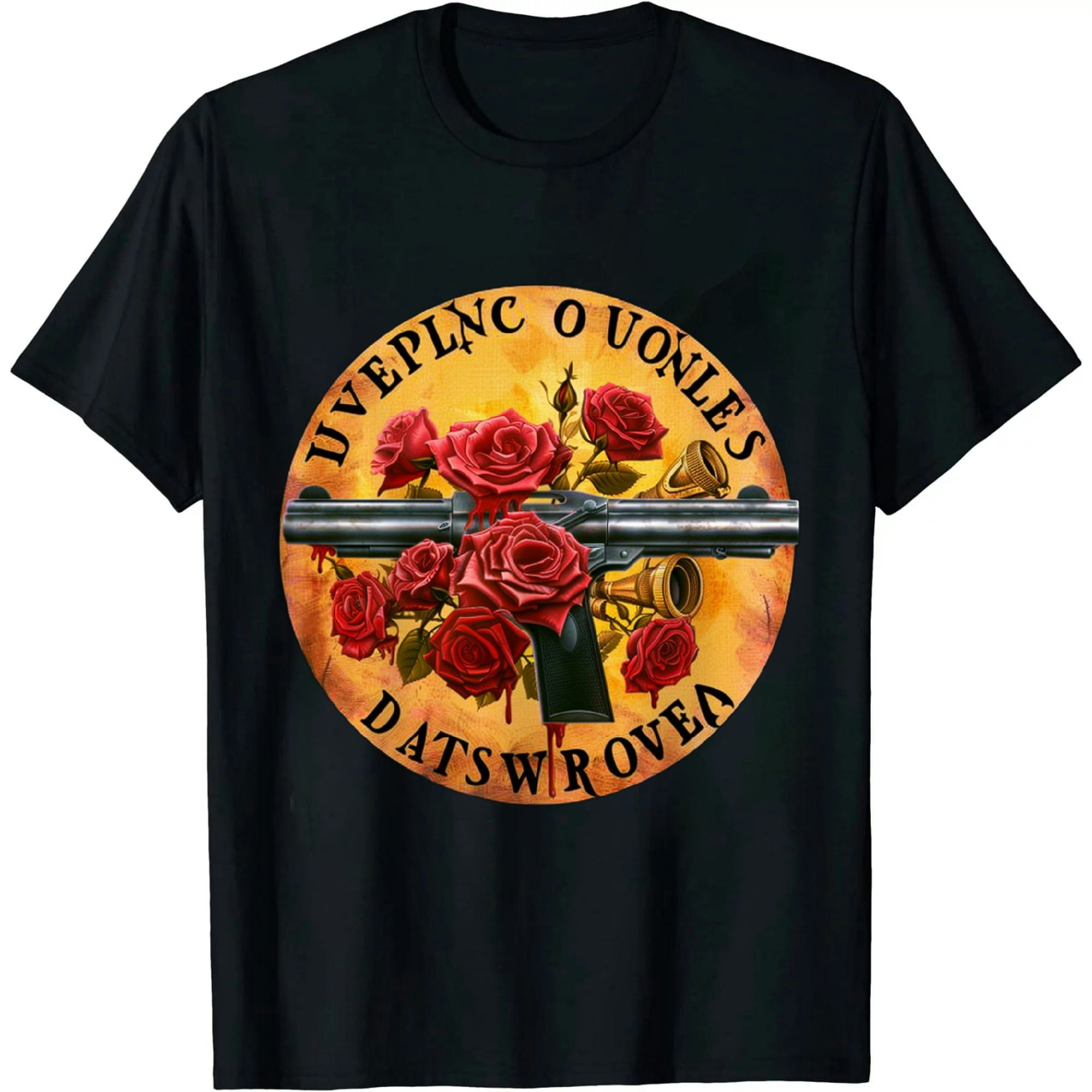 JEUXUS Official Bullet Logo T-Shirt - Walmart.com