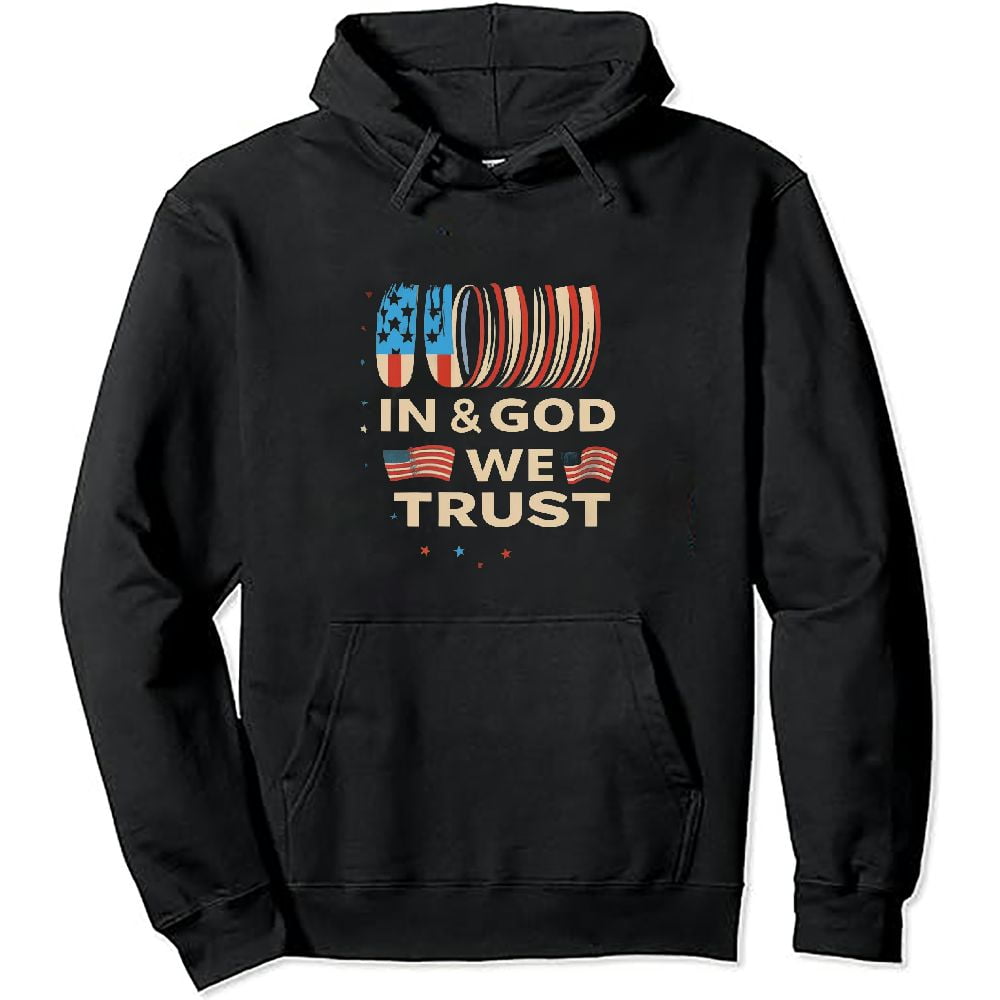 JEUXUS Patriotic American Flag Camo In God We Trust USA Patriot ...