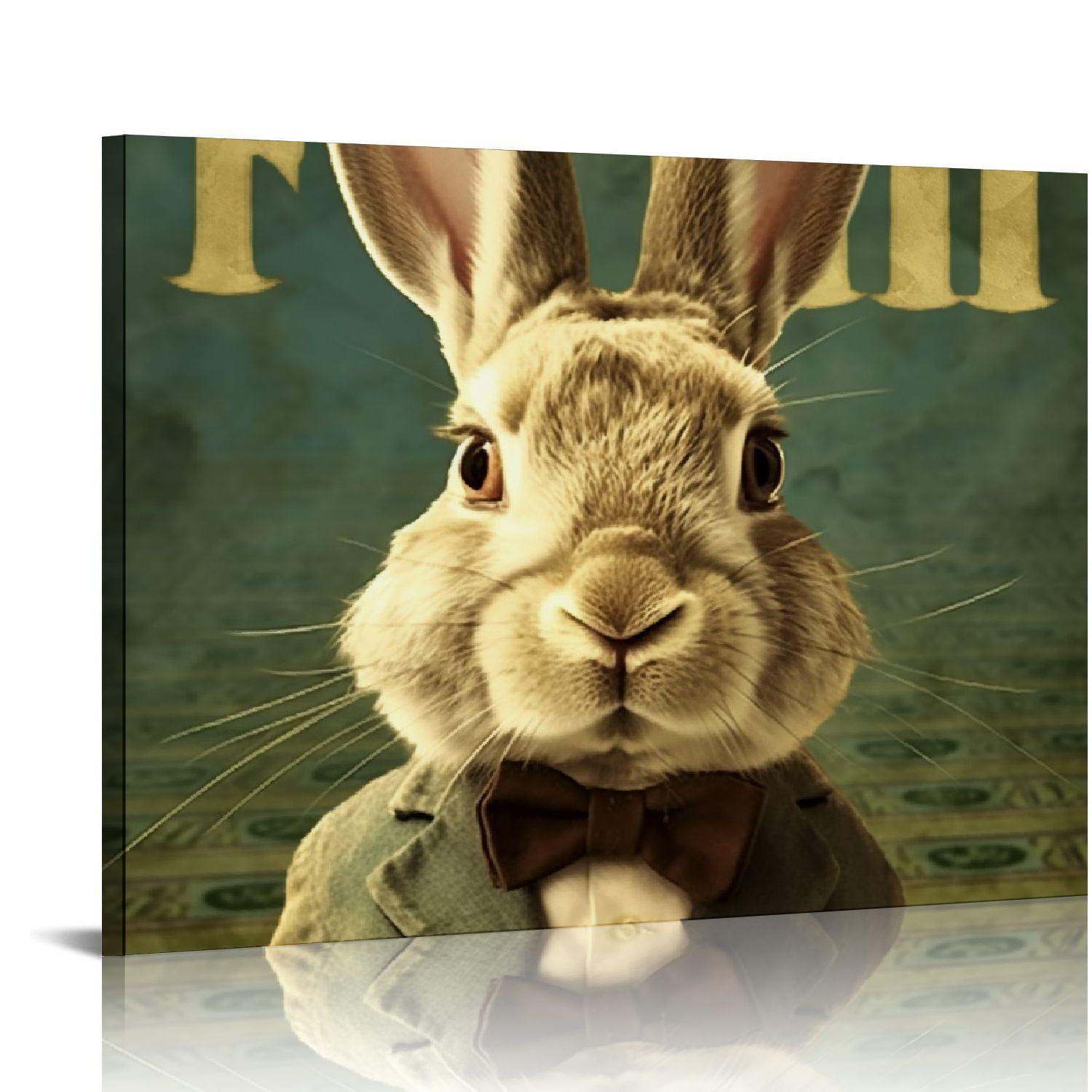 JEUXUS Rabbit are You Pooping?Funny Tin Sign Vintage Fine Cave Art ...