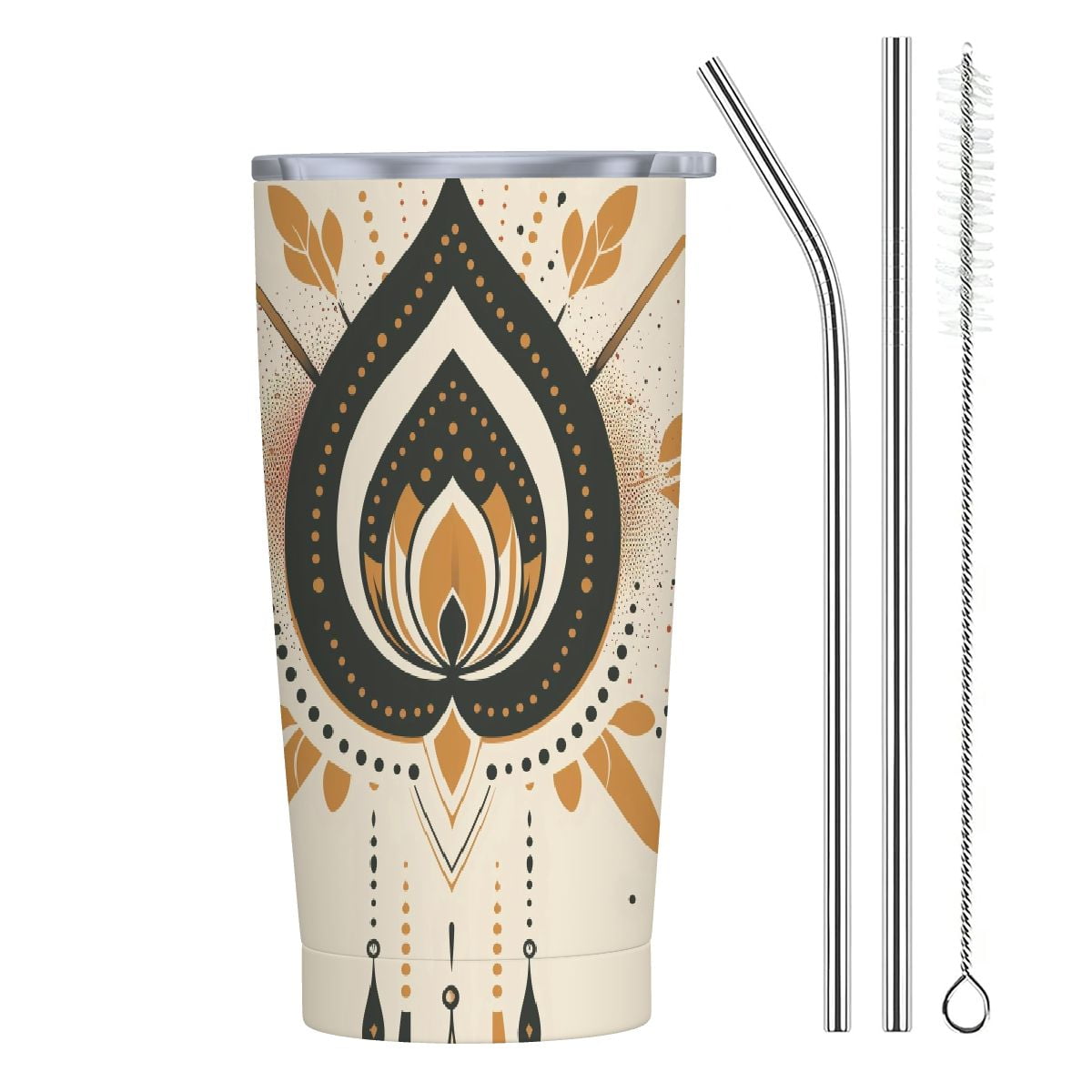 JEUXUS Reusable 20oz Car Straw Cup with Straw 20oz - Walmart.com