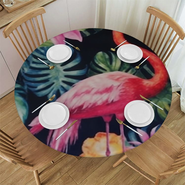 JEUXUS Round Table cover Decorative Table Cover Compatible with ...