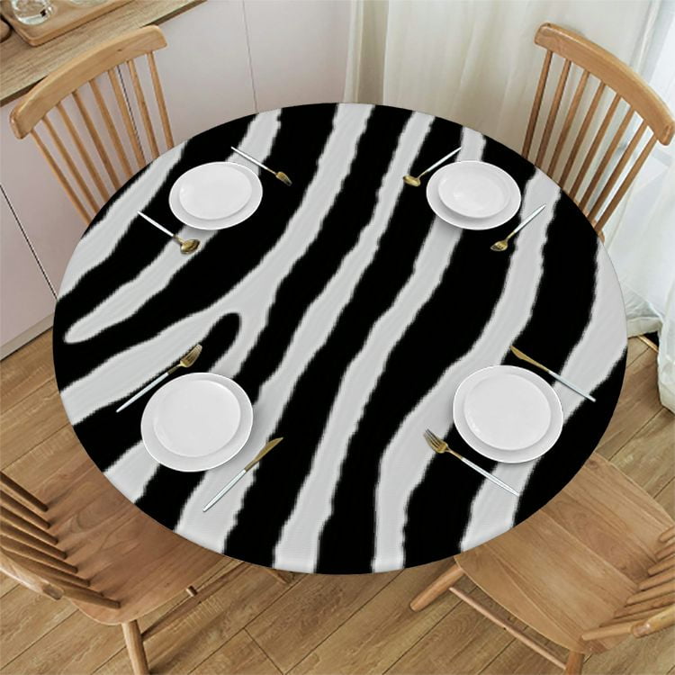 JEUXUS Safari Animal Print Table Cover Jungle Animal Theme Tablecover ...