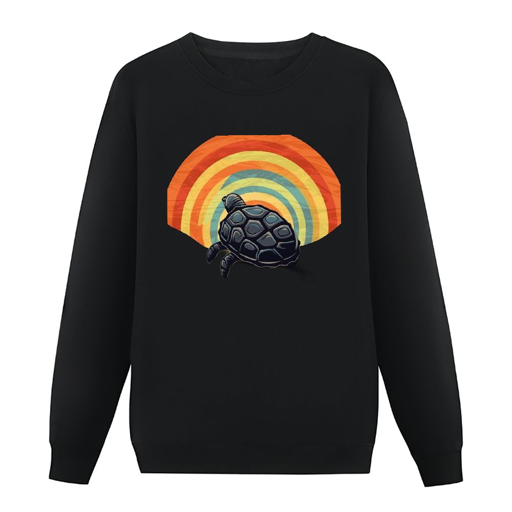 JEUXUS Sea Turtle Tribal Vintage Retro Throwback Vacation Pullover ...