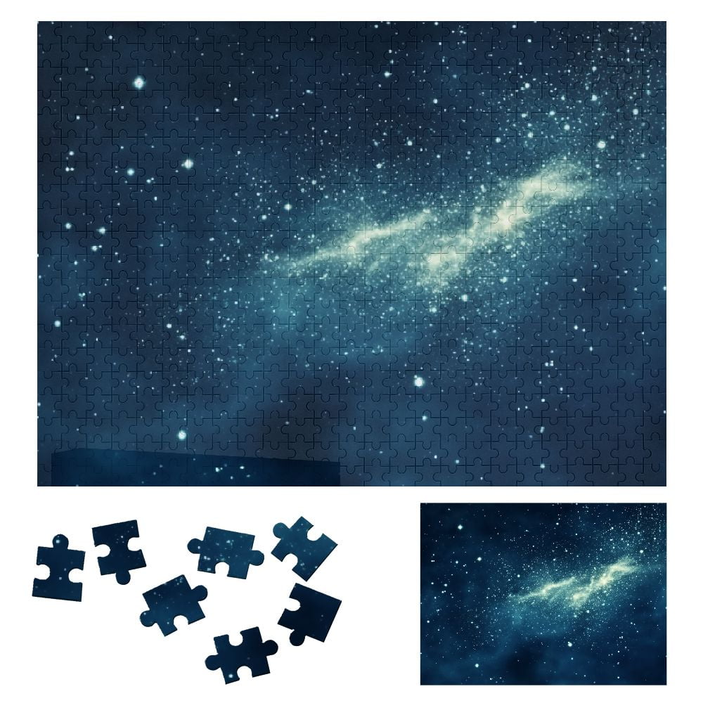 JEUXUS Star Cluster Sky Space Wooden Jigsaw Puzzle for Adults and Kids ...