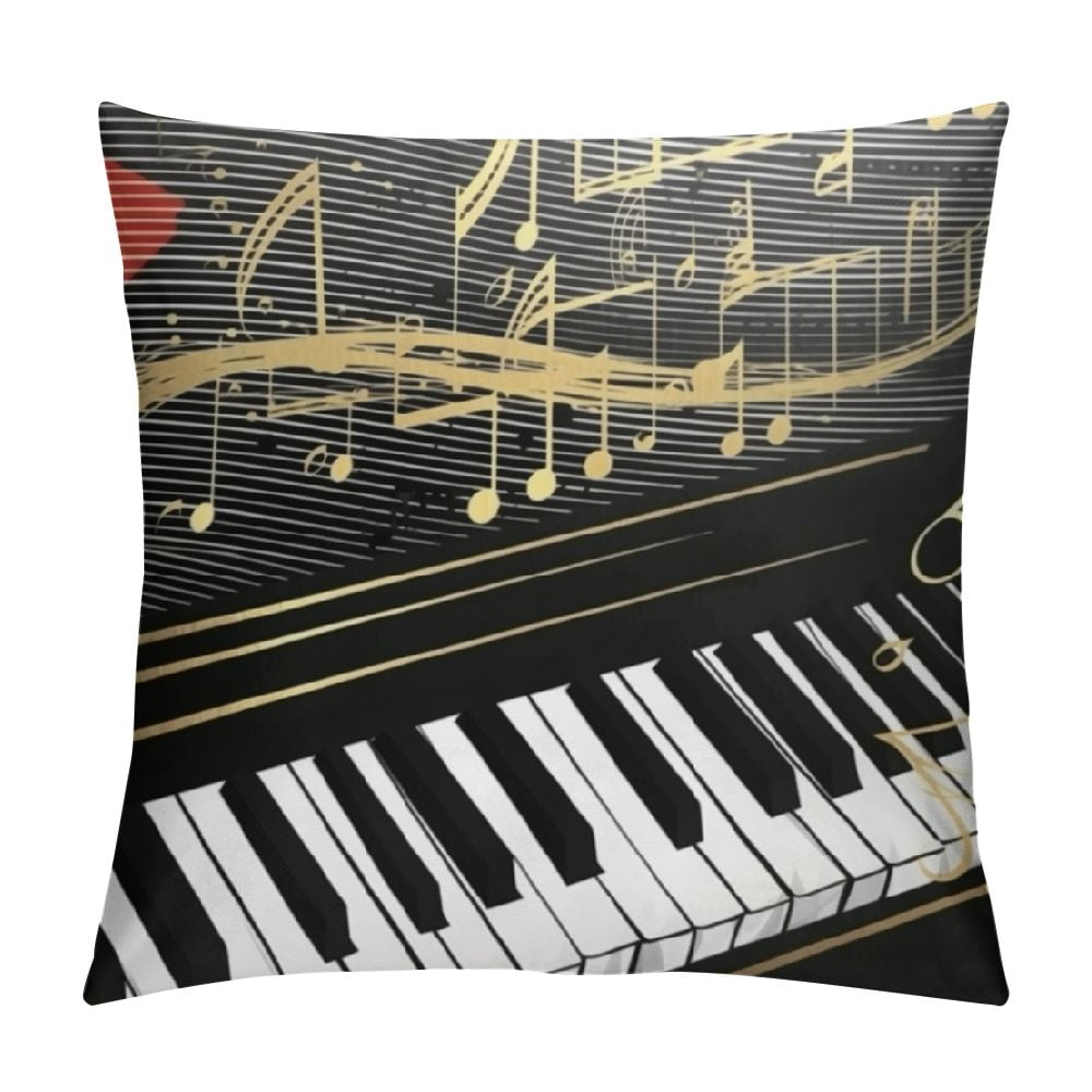JEUXUS Throw Pillow Cover Decorative Pillow Cases Square Zipper Cushion ...
