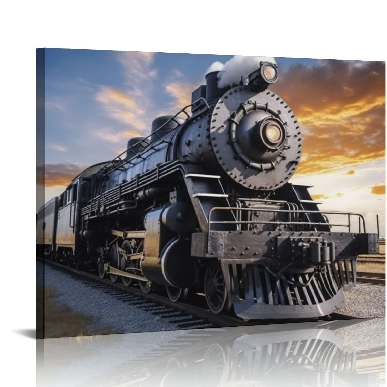 JEUXUS Union Pacific 4014 Big Boy Locomotive Train Canvas Poster ...