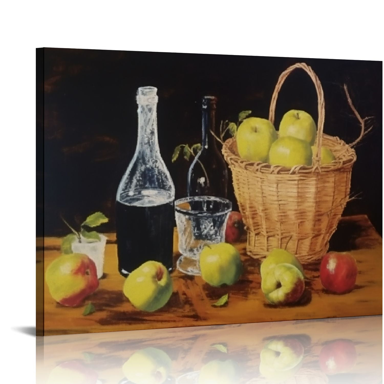 JEUXUS Vintage Fruit Wall Art Mug Pear Healthy Food Farm Still Life ...