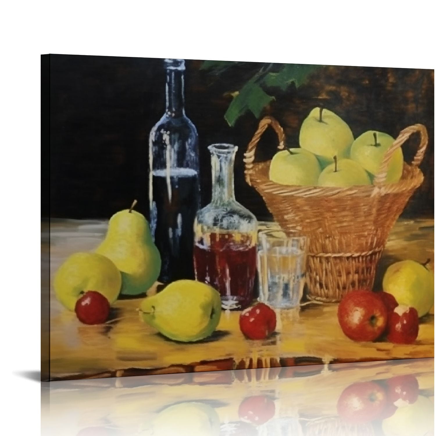 JEUXUS Vintage Fruit Wall Art Mug Pear Healthy Food Farm Still Life ...