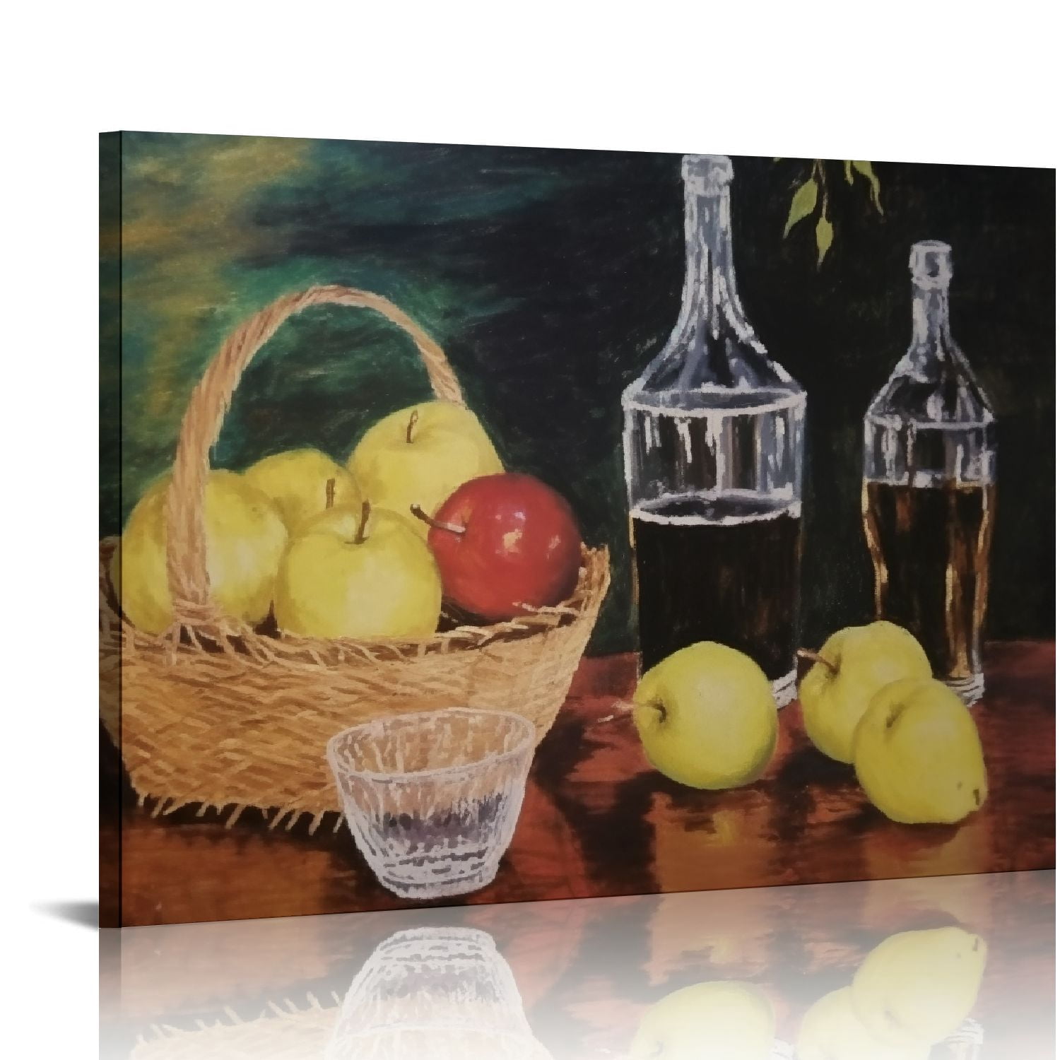 JEUXUS Vintage Fruit Wall Art Mug Pear Healthy Food Farm Still Life ...