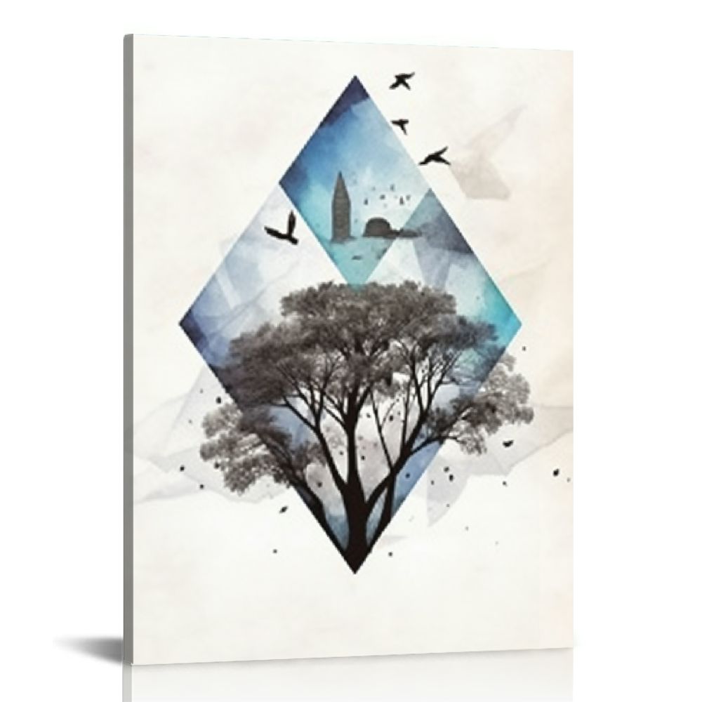 JEUXUS Wall Art for living room Canvas Prints Artwork bathroom Wall ...