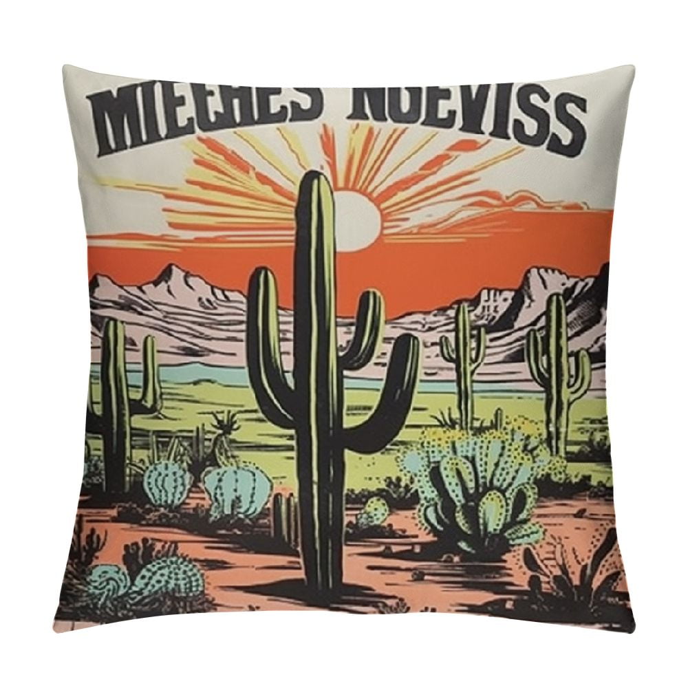 RUIYC Western decro Christian Pillow Covers his Mercies,Western Pillow ...