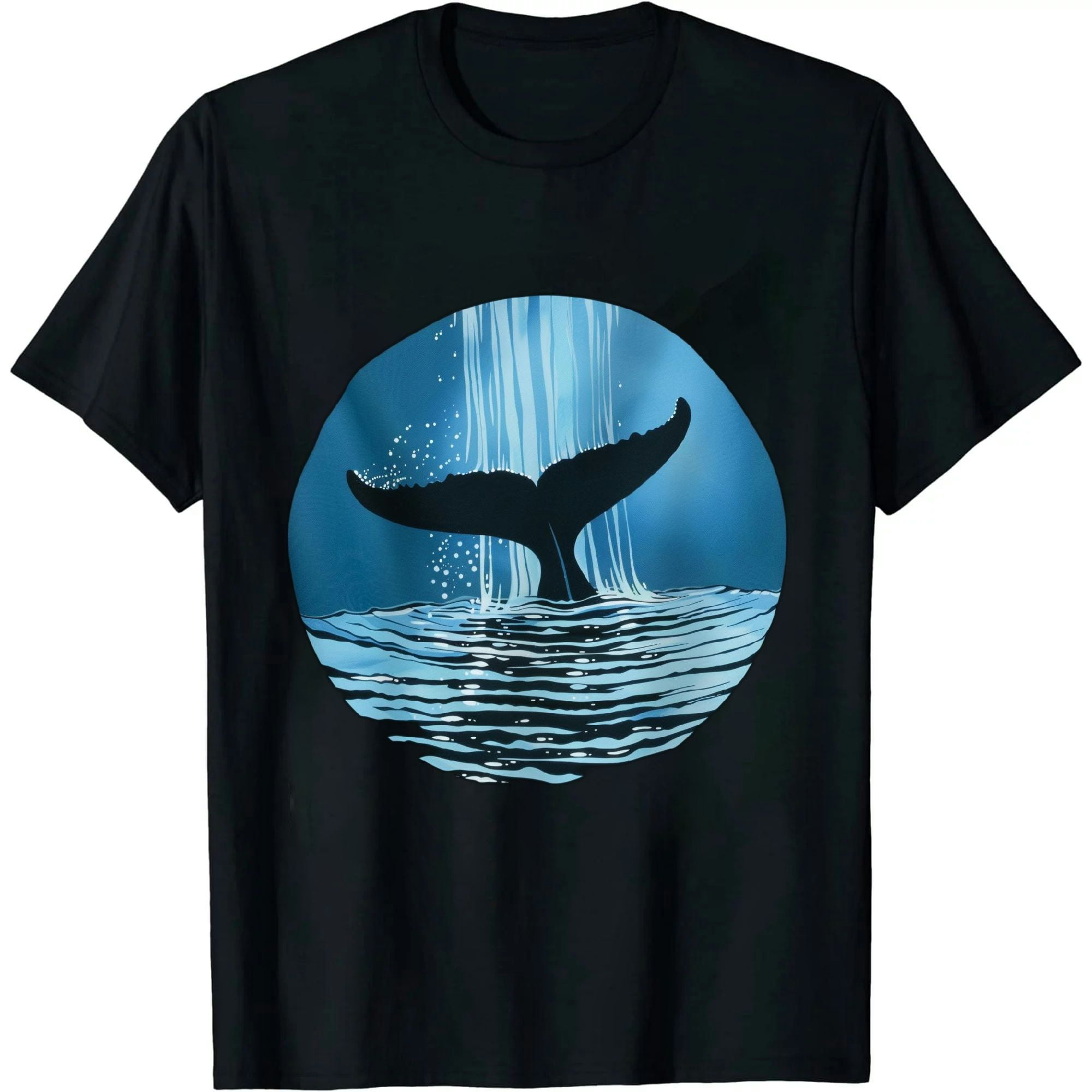 JEUXUS Whale Tail - Whale Lover Whales Marine Biologist Wildlife T ...