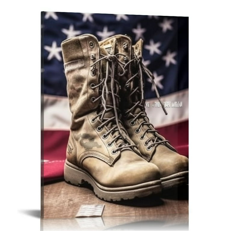 army boot print