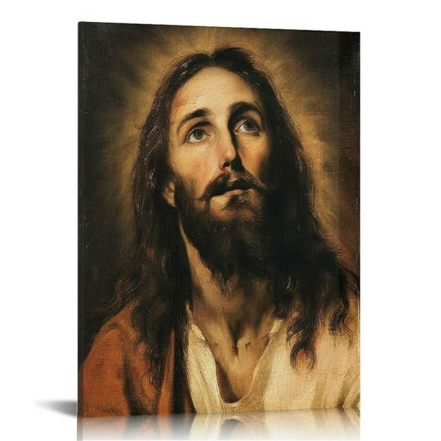 JEUXUS pictures of jesus Sacred Heart of Jesus Poster Christ Posters of god wall art christian ...