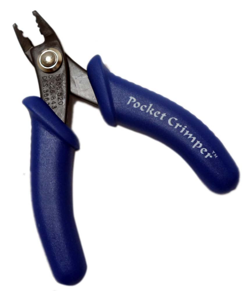 JEWEL TOOL 3.5" Pocket Sized Crimper: Portable Beading Companion | Dual ...