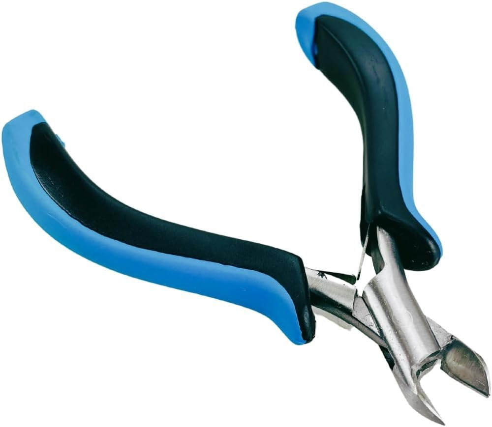 JEWEL TOOL 4.5" 11.4 cm Mini Sidecutter Pliers Sleek & Trim Design with ...