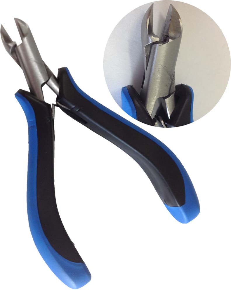 JEWEL TOOL 4.5" (11.4 cm) Mini Sidecutter Pliers | Sleek & Trim Design ...