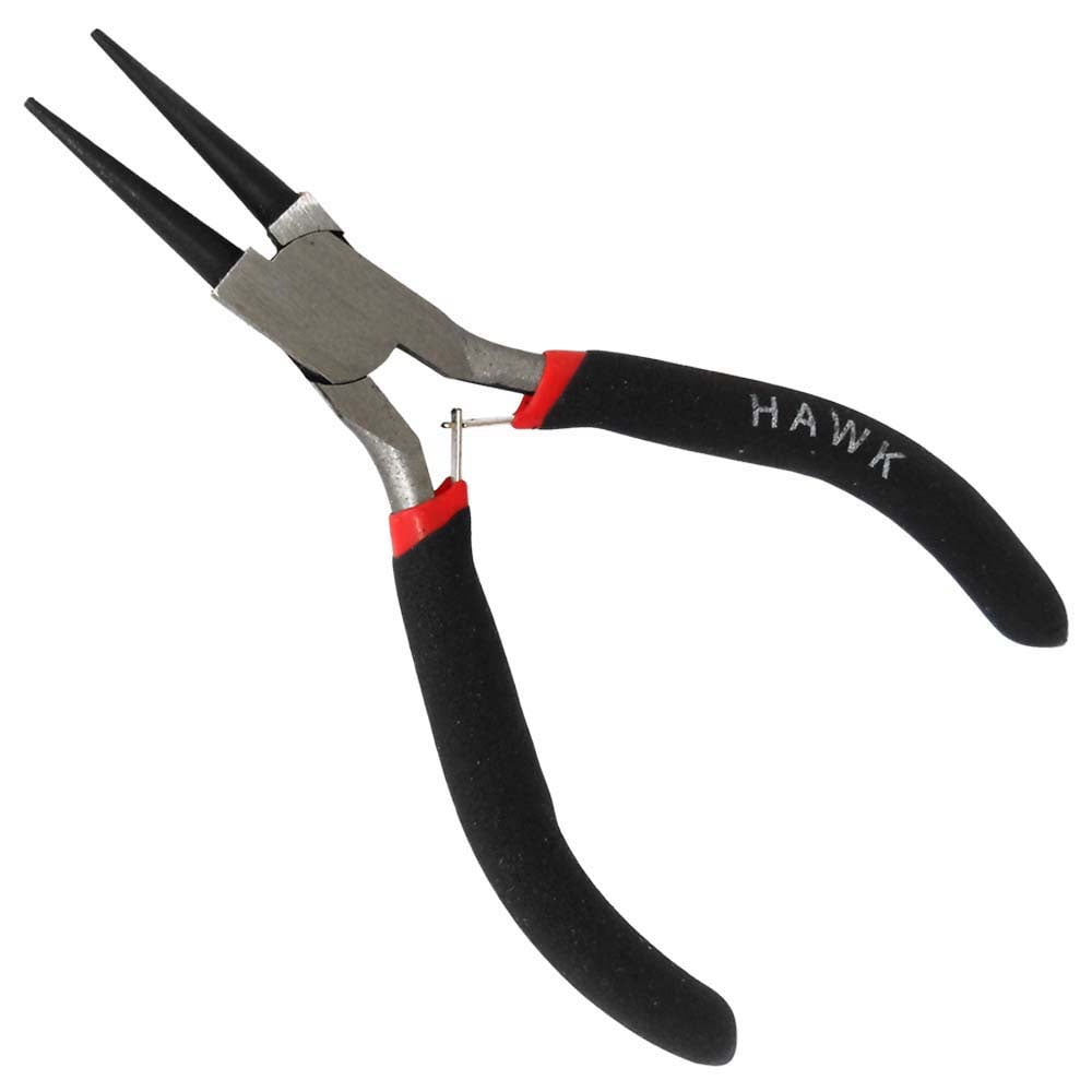 JEWEL TOOL 4.5" (11.4 cm) Round Nose Pliers | Carbon Steel | Double ...