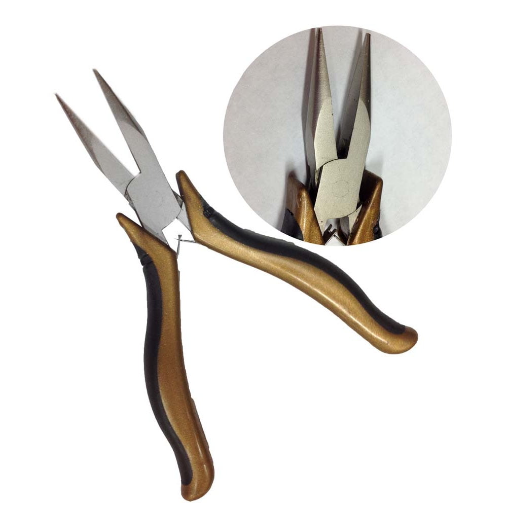 JEWEL TOOL 5" (12.7 cm) Drop Forged Chain Nose Pliers | Dual-Tone ...