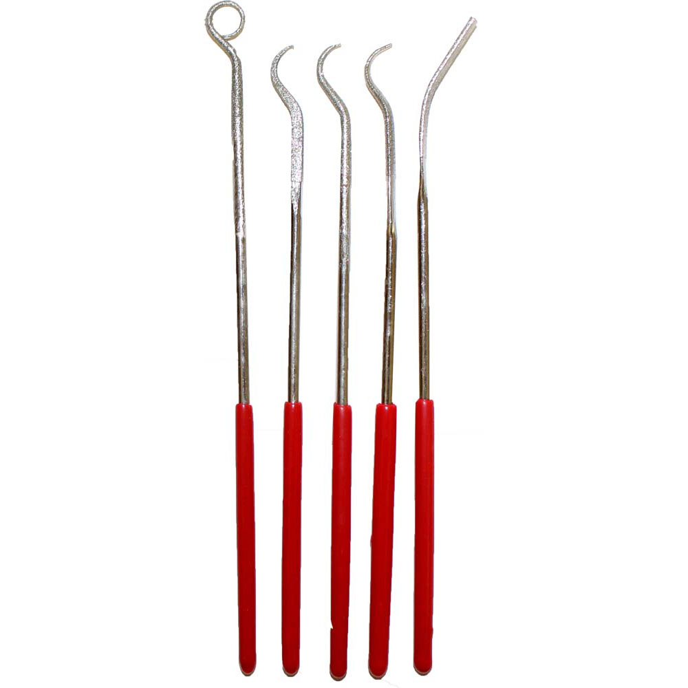 JEWEL TOOL 5-Piece Diamond File Set | 5.75" (14.6 cm) | 5 Shapes Scoop ...
