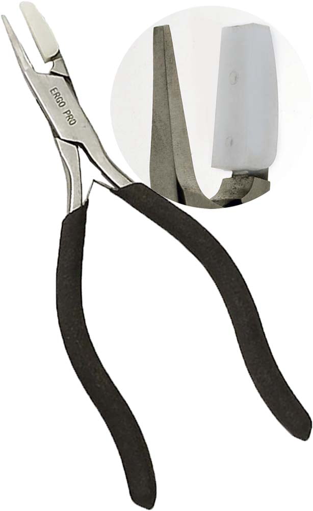 JEWEL TOOL 7.5" (19 cm) Duckbill / Nylon Flat Jaw Combination Pliers ...