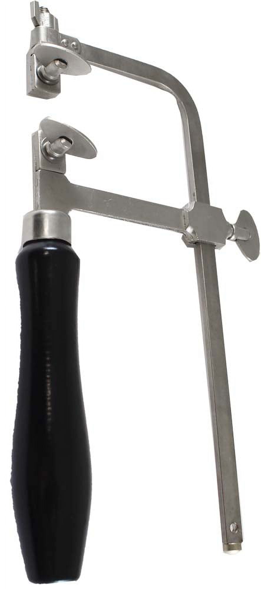 JEWEL TOOL Adjustable Jeweler's Saw Frame | 2.5" Deep Throat for Broad ...