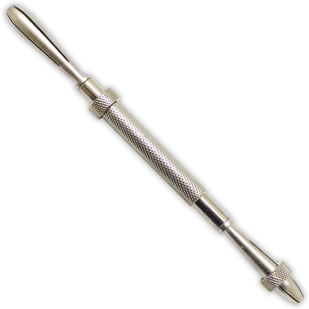 JEWEL TOOL Double Ended Pin Vise | 6" (15.2 cm) All-Metal Construction ...