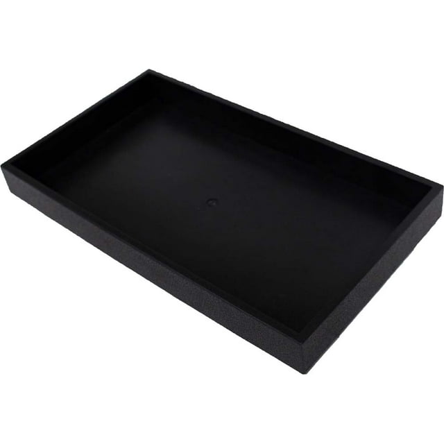 JEWEL TOOL Extra Deep Black Display Tray | 14-3/16" (36 cm) x 7.75" (19 ...