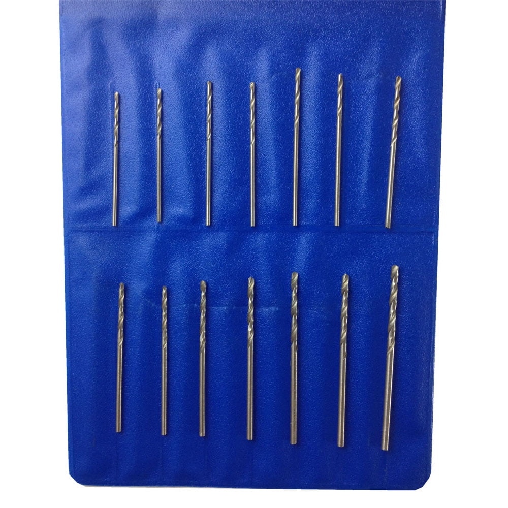 JEWEL TOOL Medium Mini Drill Bit Set | 16 Pieces, 1mm-2mm Range ...