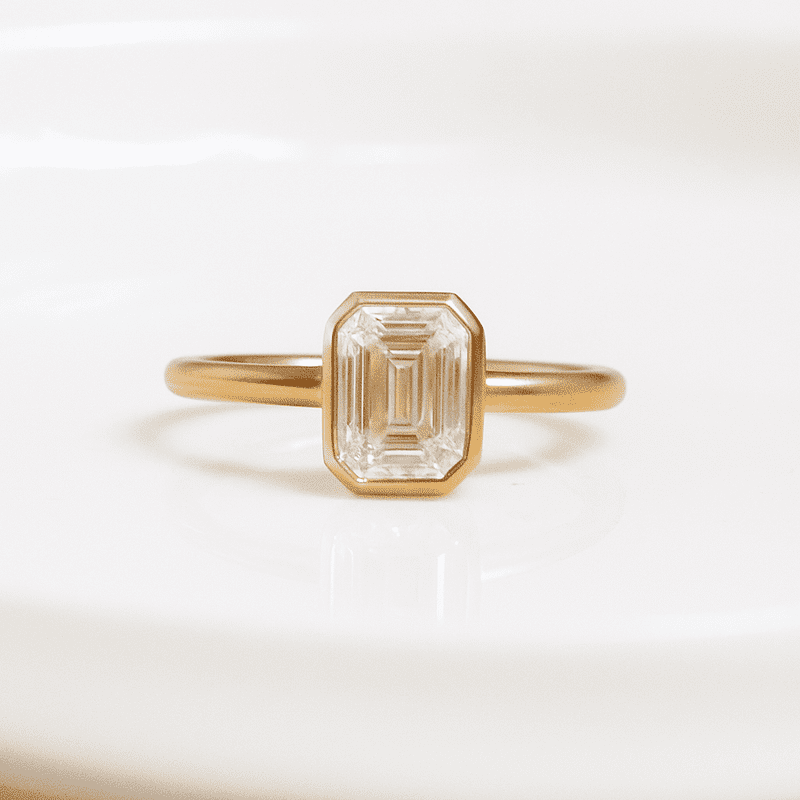 JEWELSBYASAILOR 3MM Ruby Anime Ring / Moissanite Engagement Jewelry ...